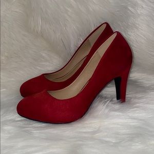 y not | Shoes | New Womens Ynot Roger High Heel Pumps In Cherry | Poshmark